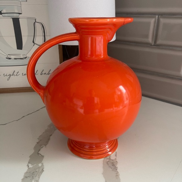 Fiestaware | Dining | Vintage Fiesta Fiestaware Original Red Carafe ...